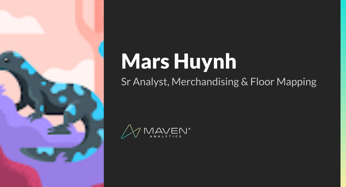 Mars Huynh's Data Analytics Profile | Maven Analytics Mars Huynh's Data Analytics Profile | Maven Analytics